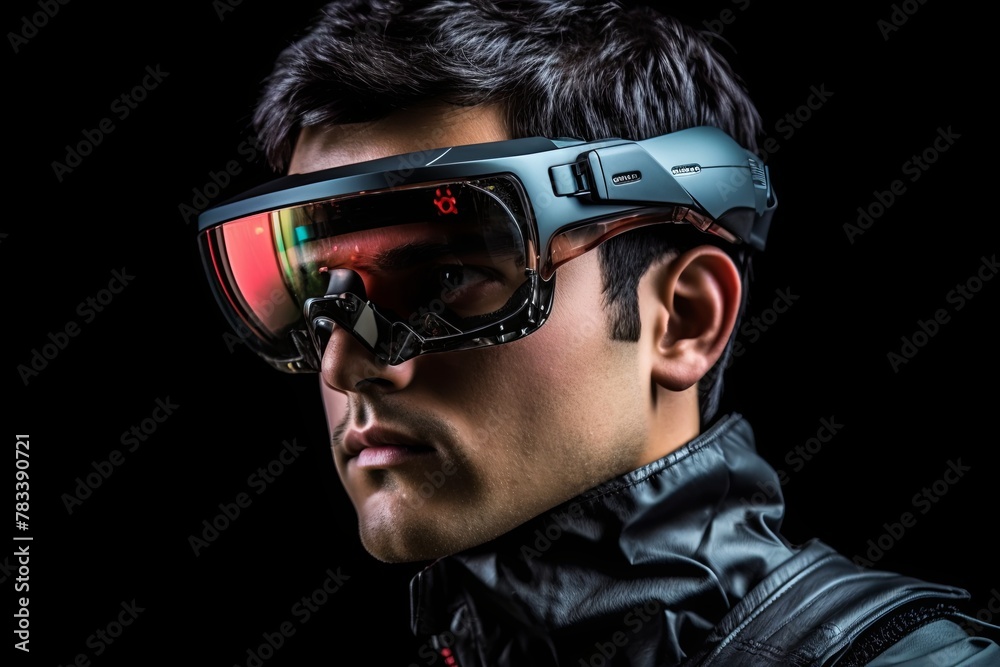 It seems like you're referring to smart glasses, augmented reality (AR ...