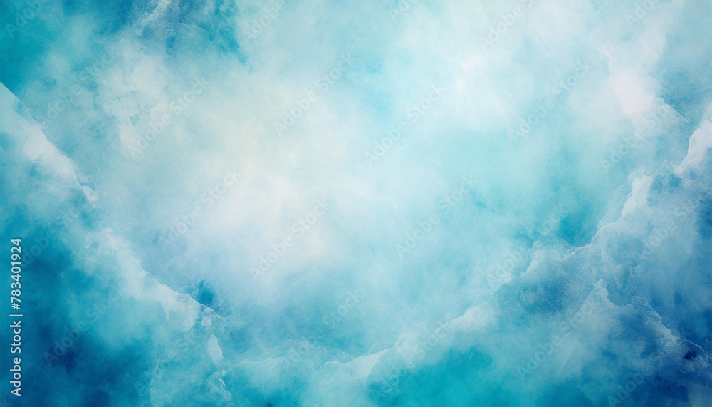 blue background with soft blurred marbled texture grunge on borders old ...