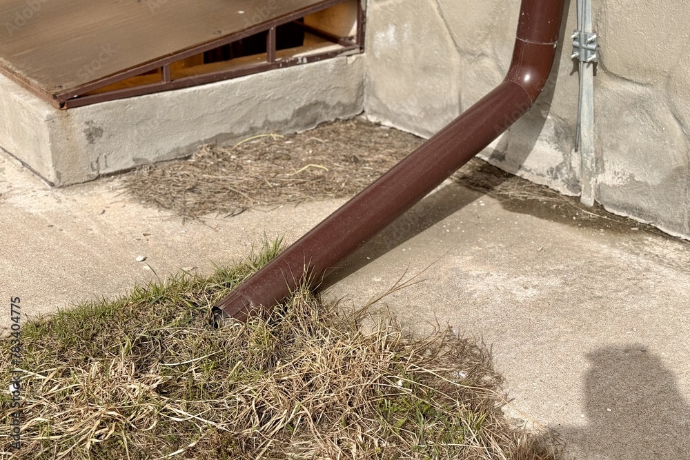 Brown stainless steel drain pipe for drain pipe with water drainage ...