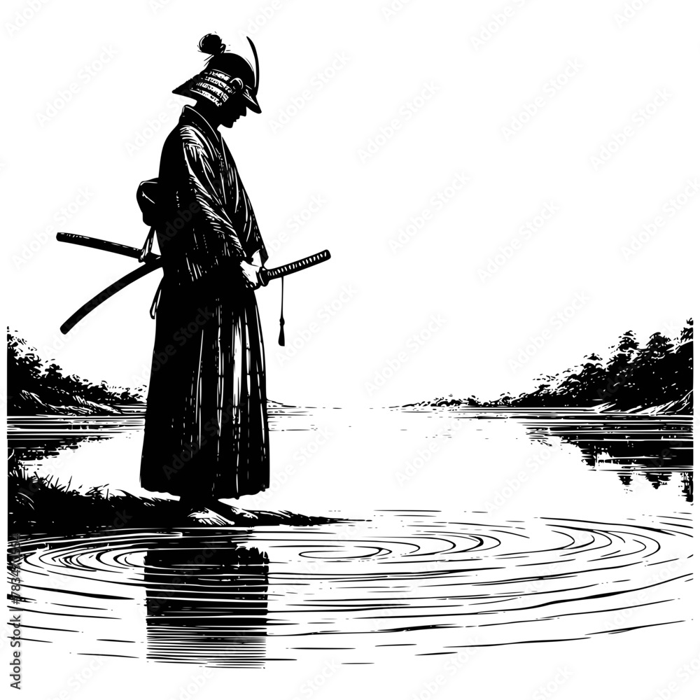 Original Characters Fan Art Japan Samurai Katana #992617 crying, sailor ...