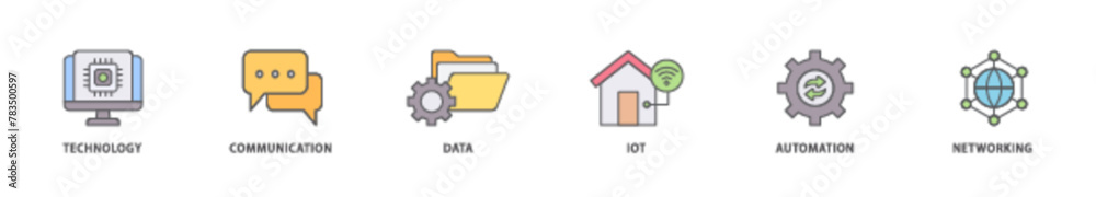 Digital transformation icon packs for your design digital and printing ...