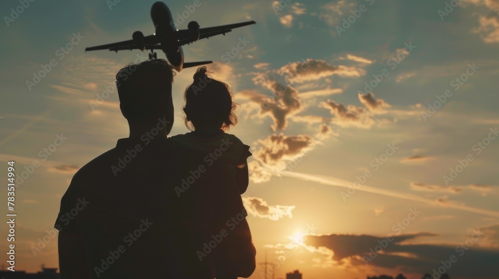 happy family silhouette teamwork concept slow motion video. daughter ...