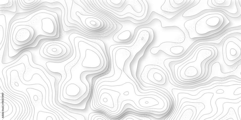 Topographic map. Geographic mountain relief. Abstract lines background ...