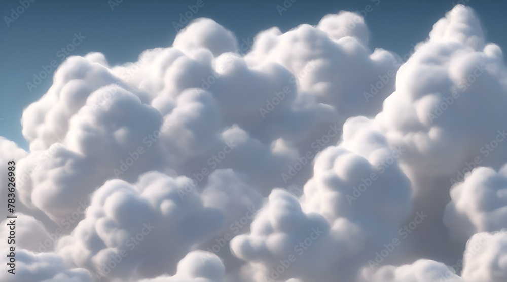 Beautiful realistic clouds freedom shapes clipart isolate backgrounds ...
