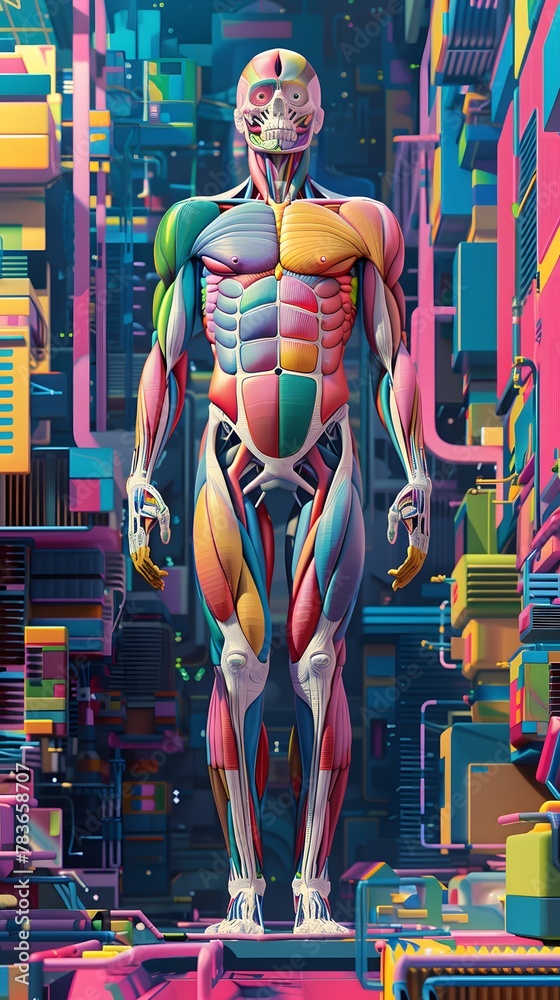 Anatomy art Ideas from the beauty of the human body can be translated ...