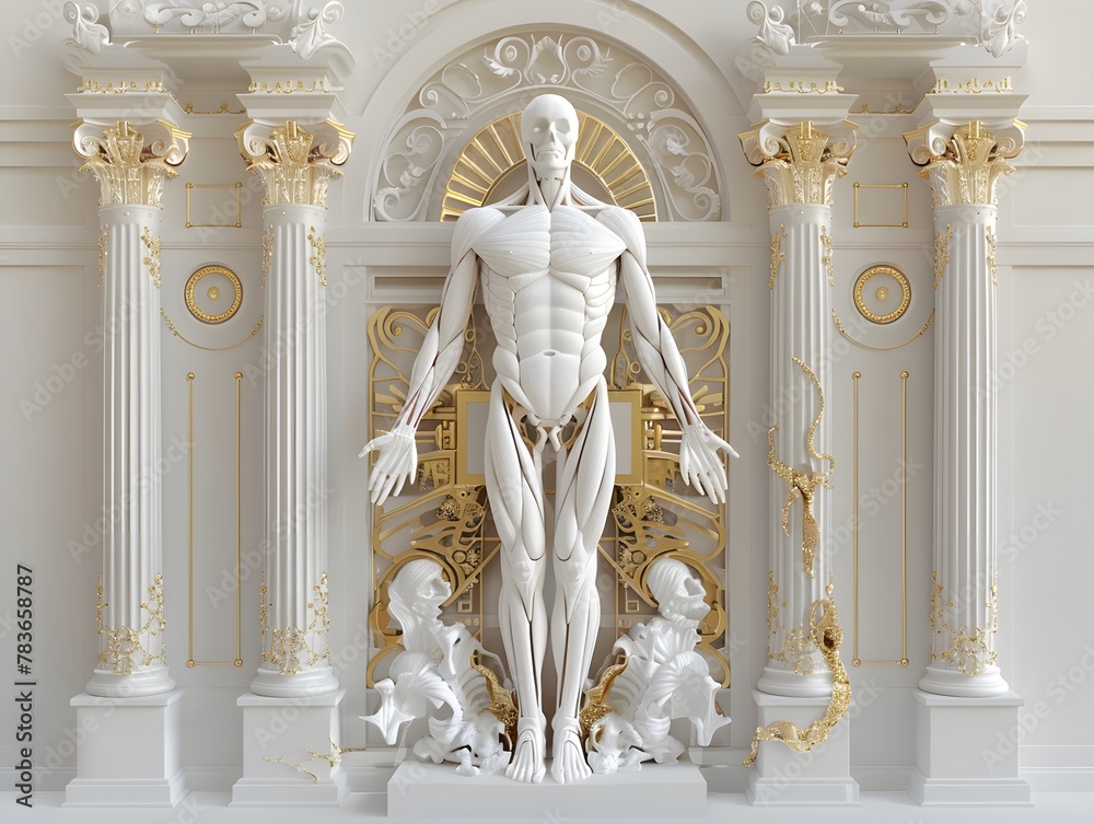 Anatomy art Ideas from the beauty of the human body can be translated ...