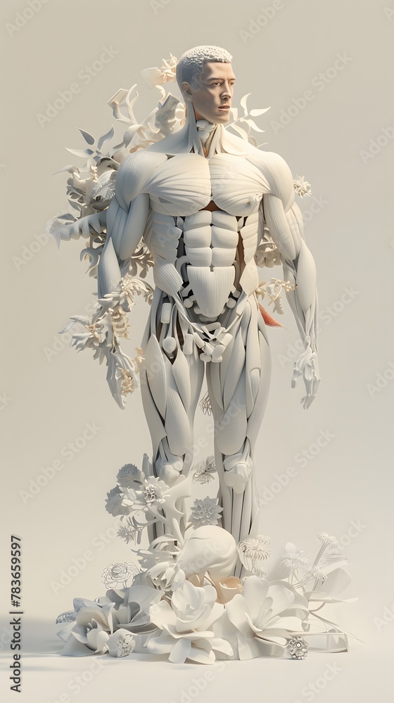 Anatomy art Ideas from the beauty of the human body can be translated ...