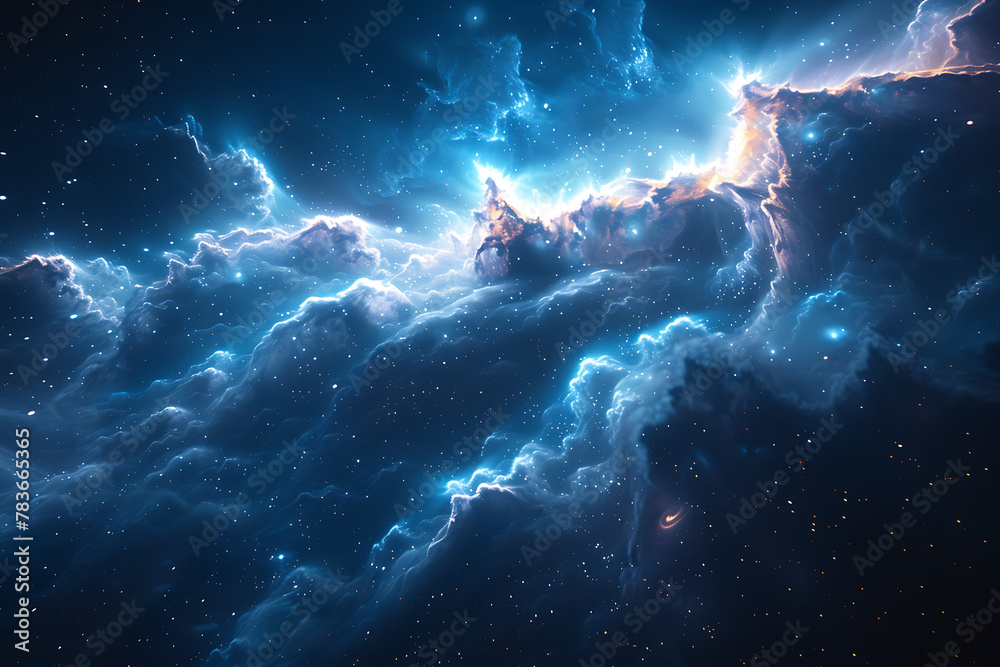 An awe-inspiring deep space wallpaper featuring galaxies, nebulae, and ...
