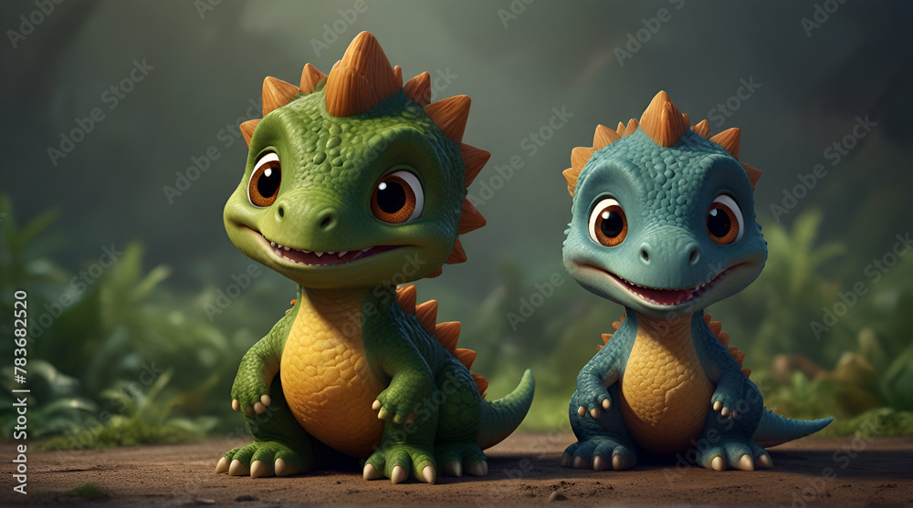 Super cute baby dragon, full body, front, wearing a lavender jumper ...