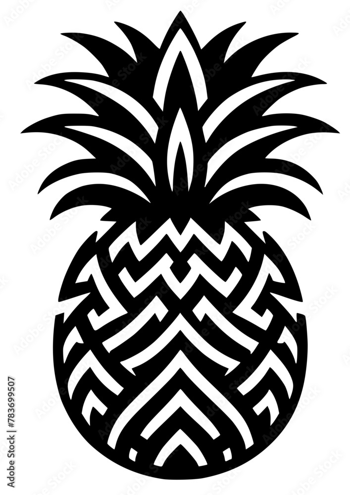 Pineapple SVG, Pineapple PNG, Pineapple Silhouette, Tropical fruit SVG, Juicy Pineapple SVG ...