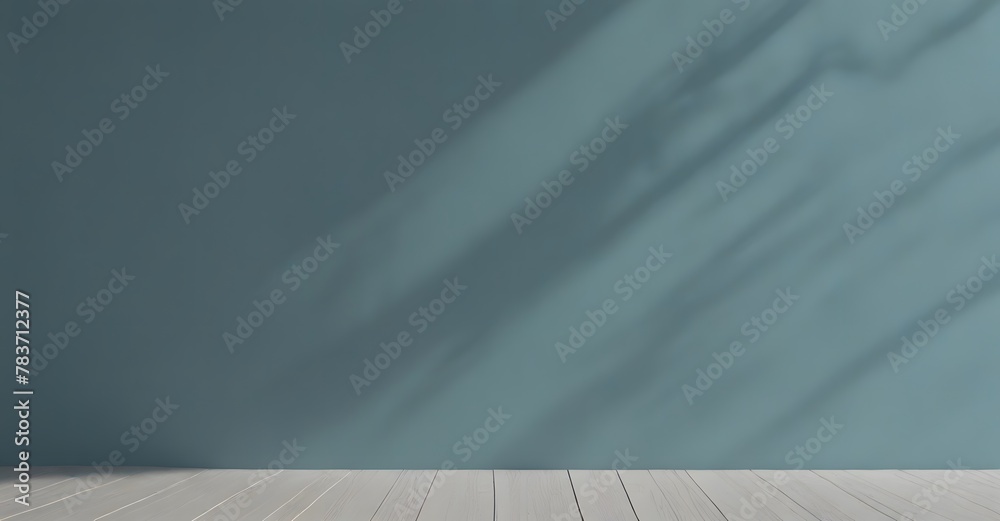 Minimal simple light blue background with light and shadow for design ...