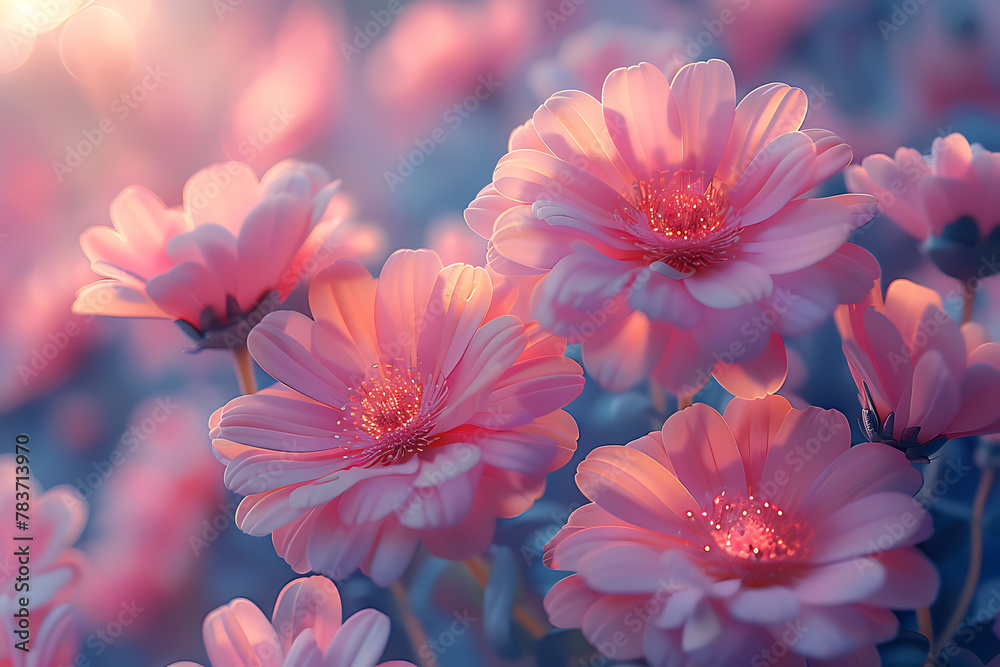 Vibrant floral wallpaper featuring a beautiful arrangement of colorful ...
