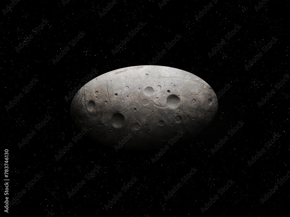 Haumea is a dwarf planet with an elliptical shape. Trans-Neptunian ...