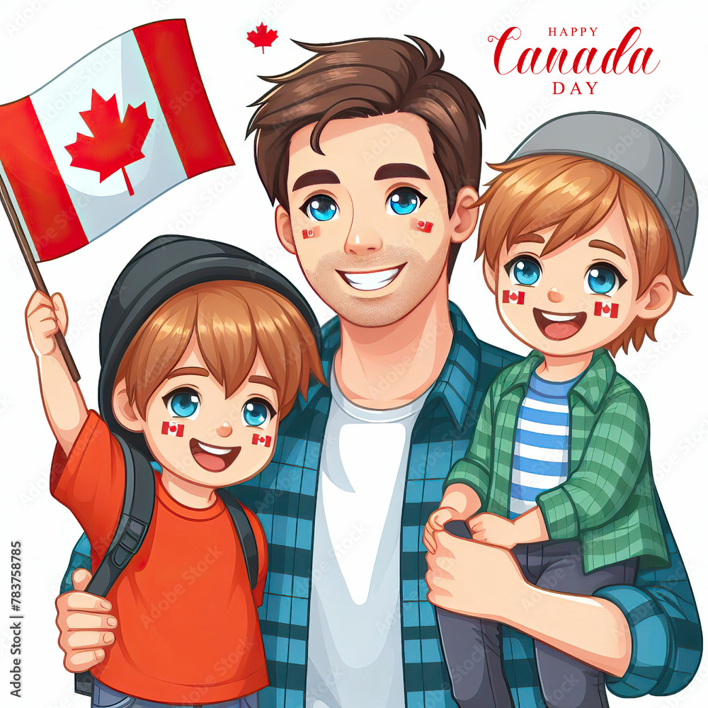 Canada Day, Post, Canada Day Poster, Background With. Happy Canada Day ...