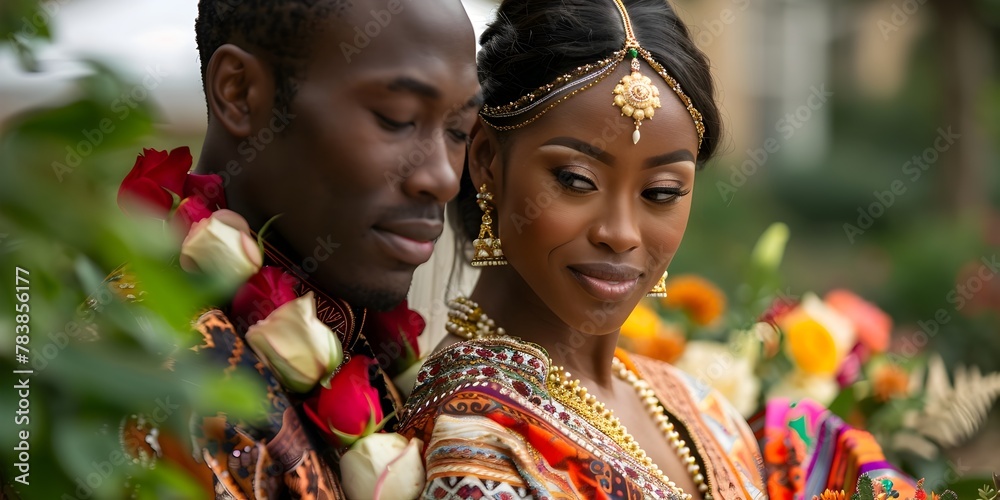 Multicultural Wedding Ceremony Blending Diverse Traditions and Attire ...