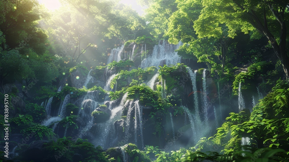 Fantasy Avatar, Digital Forest, Immersing in imagination, Magic ...