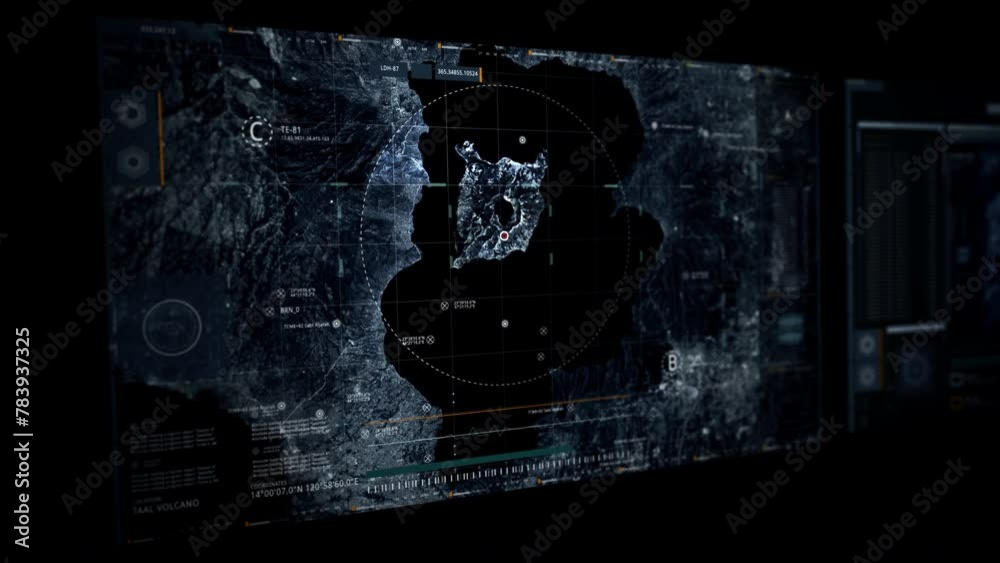 Advanced Space Satellite Network Technology Ui Conducts Scan Of Volcano ...