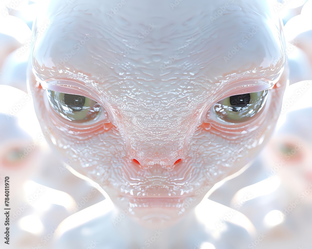 In the crowd, an aliens gaze betrays a depth of knowledge from worlds ...