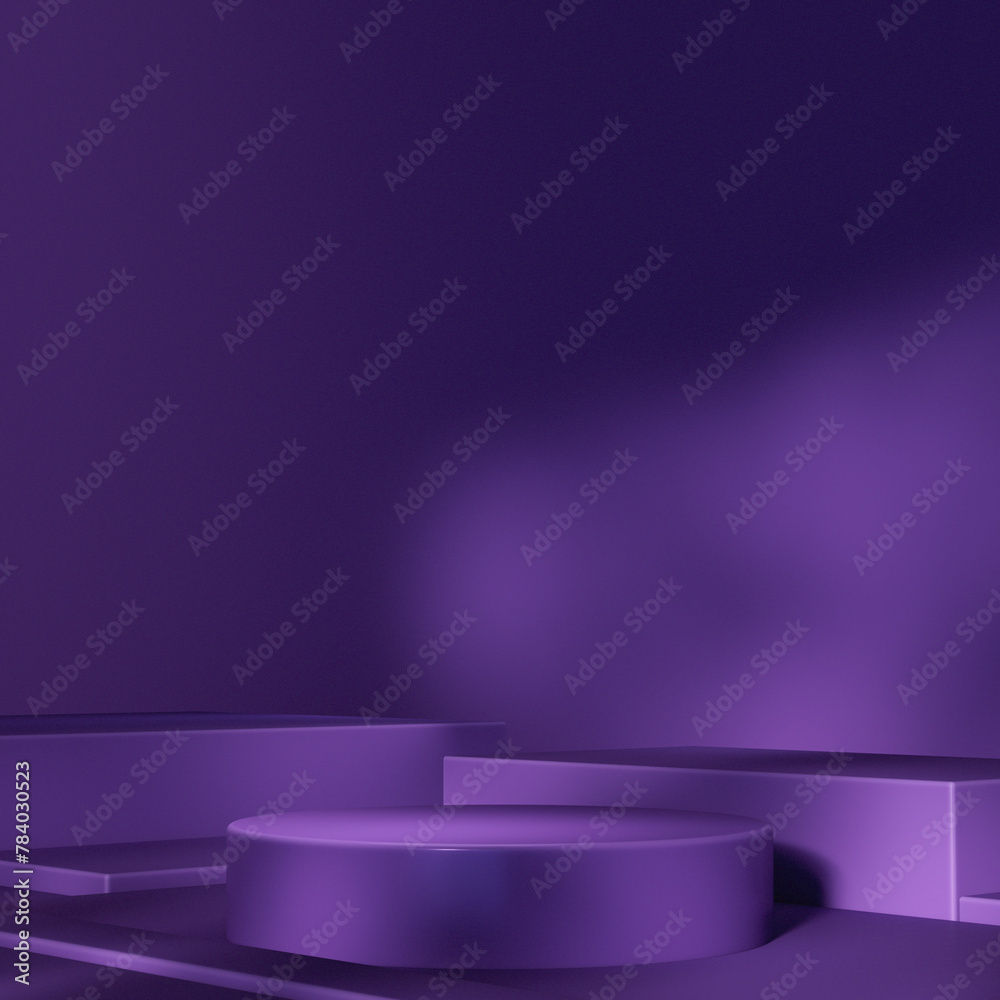 Light Purple minimal scene for product display presentation. Realistic ...