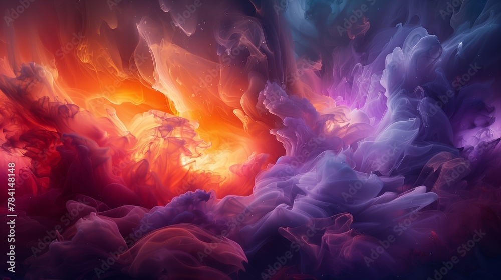 Behold the mesmerizing blend of cosmic gases and dust in this ...
