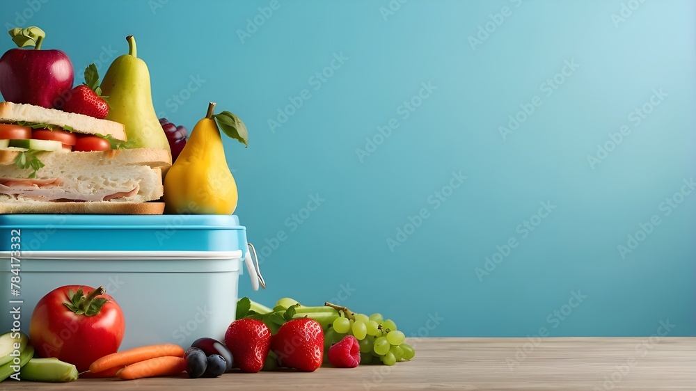 The ideas for a broad banner with copyspace area can be used for a ...