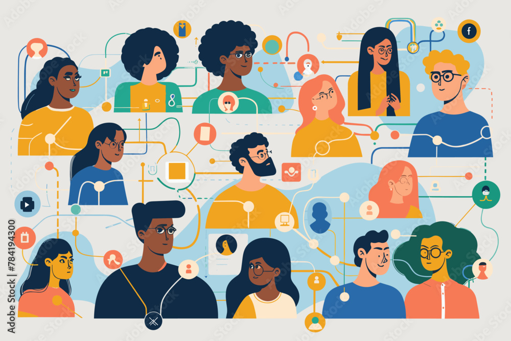 Inclusive customer journey mapping with diverse personas, multicultural ...