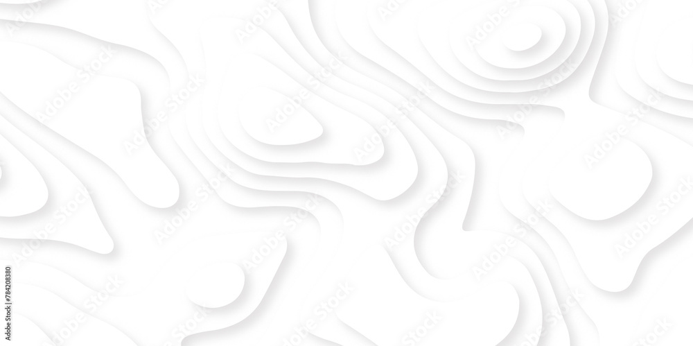Poster White abstract paper carve template background – Wall Art ...