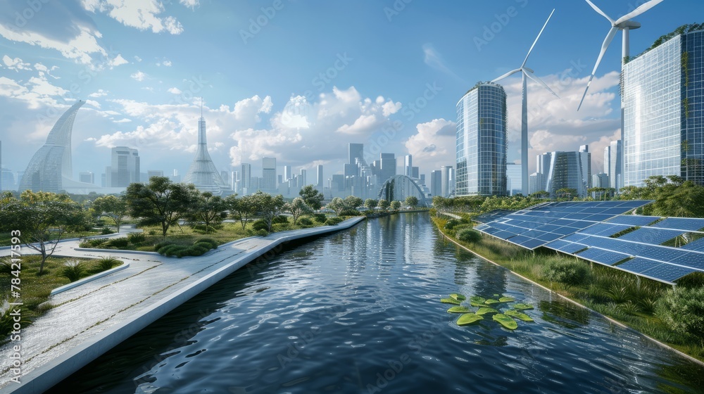 Foto de Powering the Future: Renewable Energy Infrastructure and ...