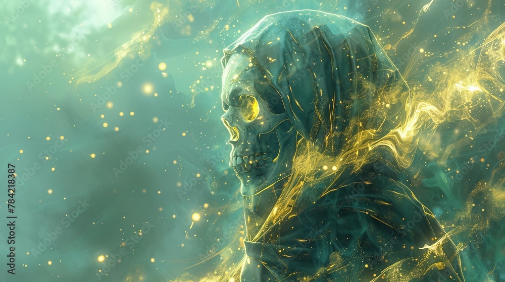 Eternal Mortality: Symbolism of Skulls and the Afterlife Stock ...