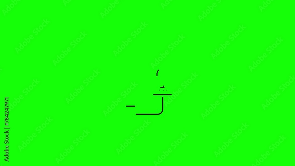 Cyber security 3D shadow icon with mobile and lock icon animation ...