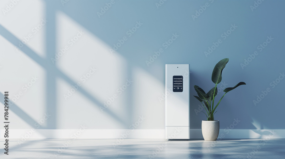 generic air purifier or AC conditioner split unit temperature control ...