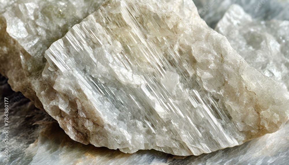 macro shooting mineral stone Muscovite in Quartz Dioctahedral mica ...