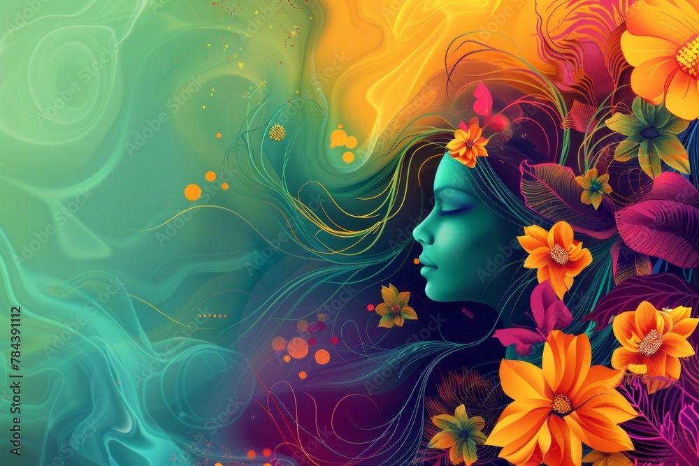 abstract background for new year Thingyan, Vishu, Puthandu, Poila ...