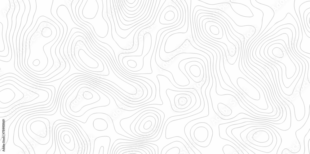 Vector geography landscape Topo contour map on white background ...