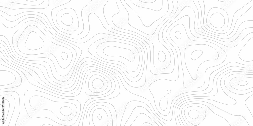 Vector geography landscape Topo contour map on white background ...