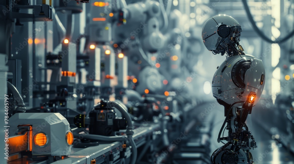 Technical industrial engineer with robotics programming skills optimizing assembly line ...