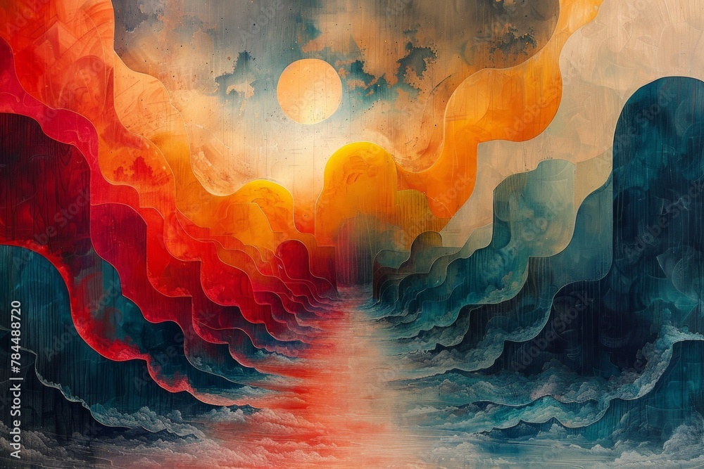 abstract backrgound for south east asian Heritage Month, Asian American ...