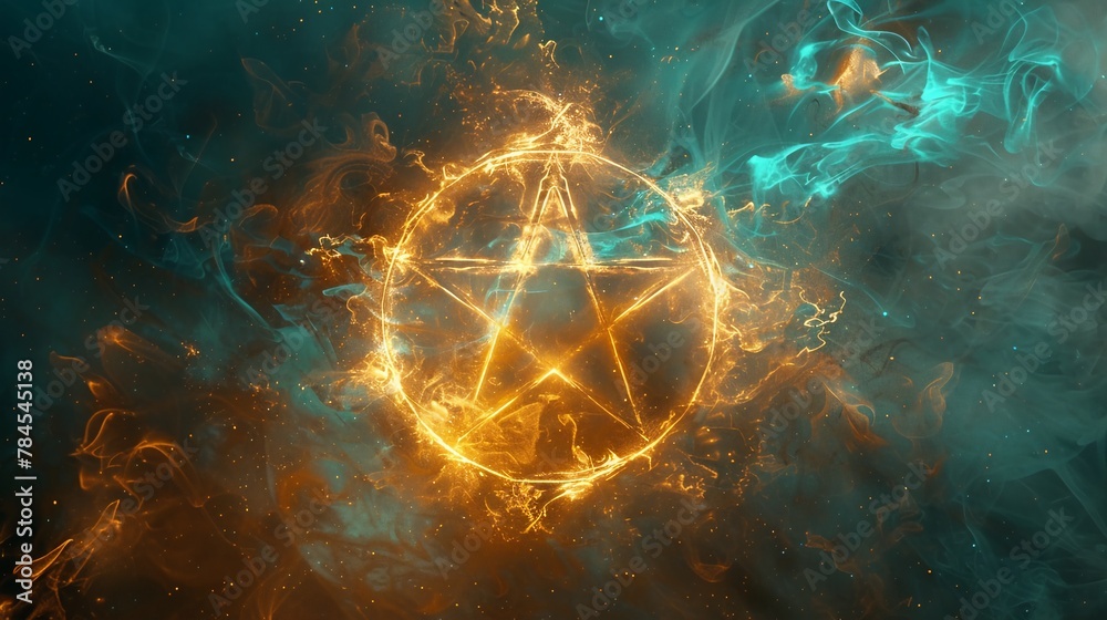 The Illuminated Pentacle: Harnessing the Mystical Energy of Wiccan ...
