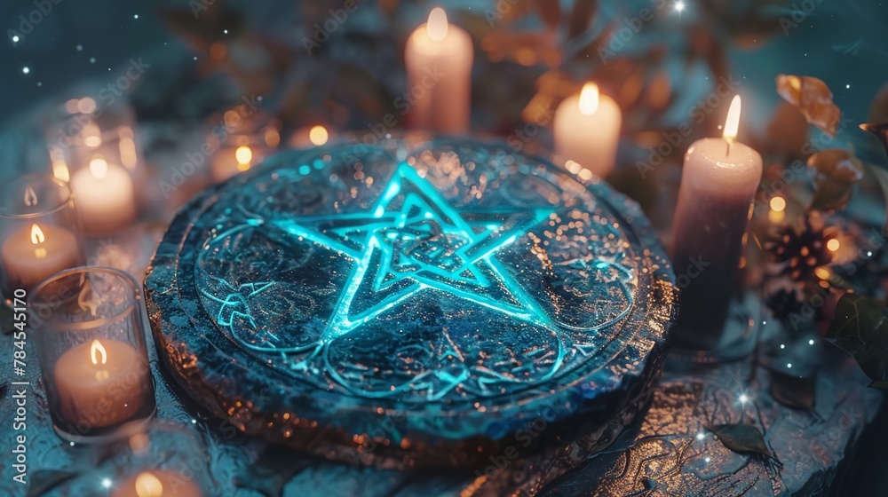 The Illuminated Pentacle: Harnessing the Mystical Energy of Wiccan ...