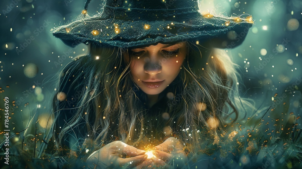 witch sorceress enchantress magic spellcaster conjurer mystical ...