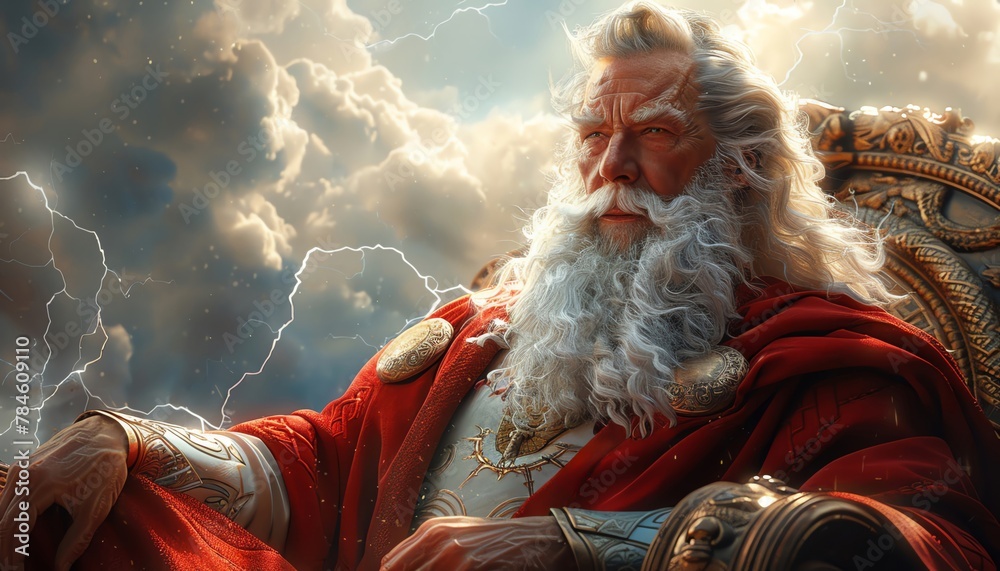 Reimagine Ancient Greek mythology in a futuristic setting using ...