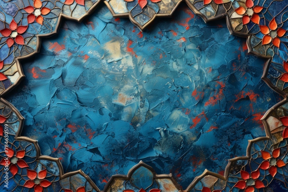 arabic pattern and lot of negative space, banner for Arabic american ...
