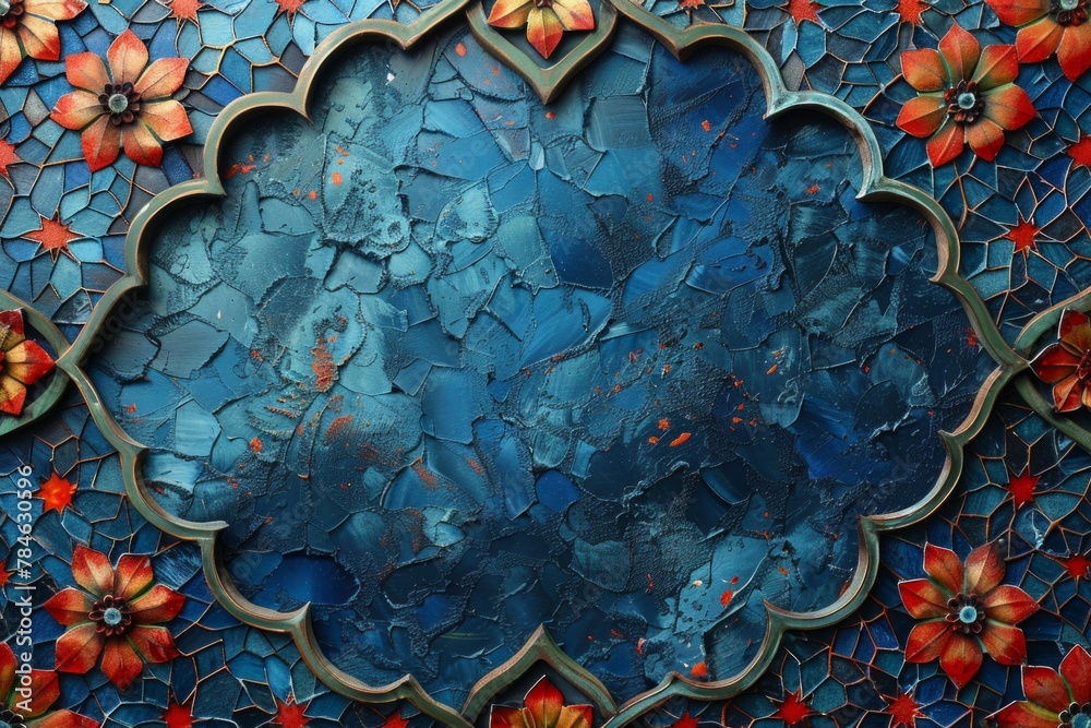 arabic pattern and lot of negative space, banner for Arabic american ...