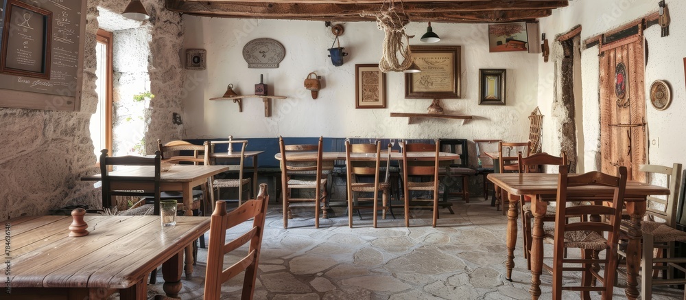 Rustic wooden furniture with simple, durable decor captures the essence ...