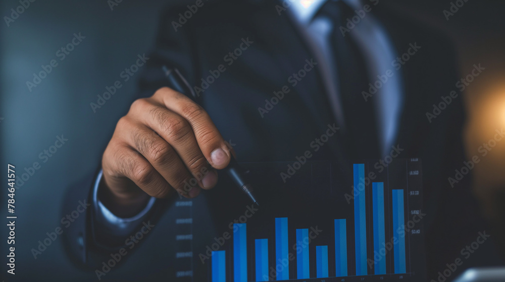 3d Statistik Datenauswertung am Chart mit Datenanalyse Auswertung von ...