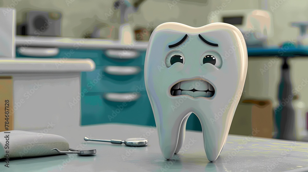 Germs made a tooth sad. Take your kids to a dentist who loves kids. A ...