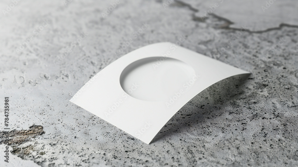 Realistic Sticker Mockup Template: Showcase Your Designs on a Textured ...