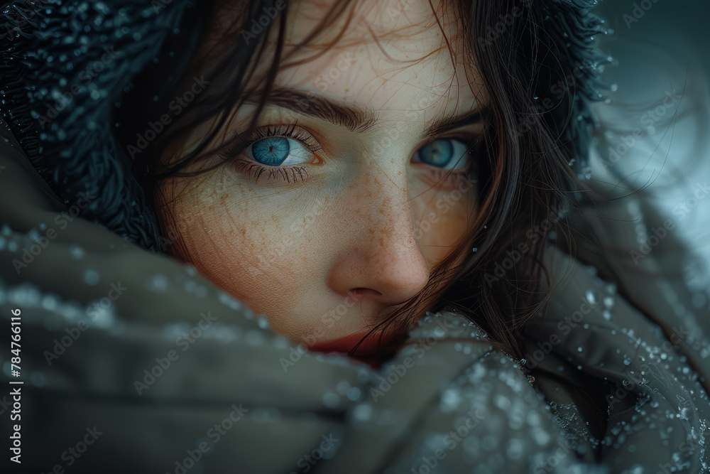 A comforting embrace offered to someone in distress, offering solace ...