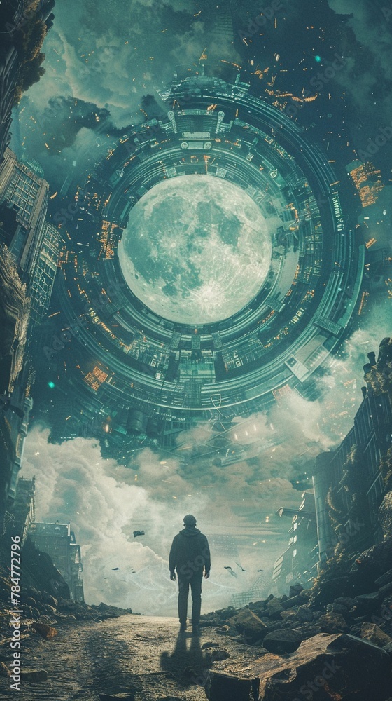 An epoch captured in a temporal loop, illustrating pivotal moments in ...