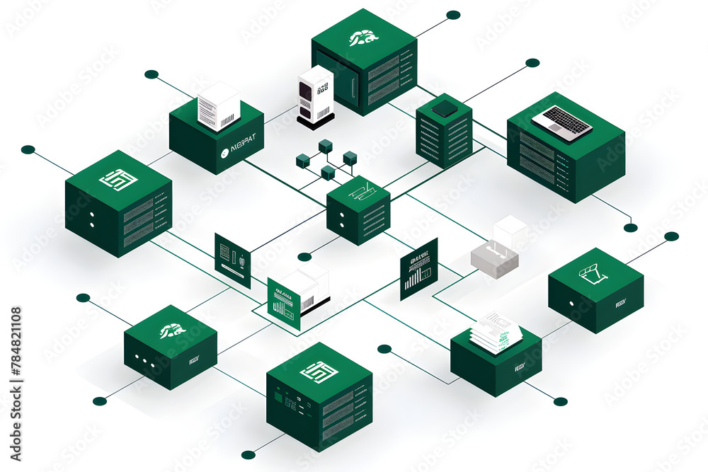 Simplified Flowchart Diagram Illustrating the Working of NGINX Proxy ...